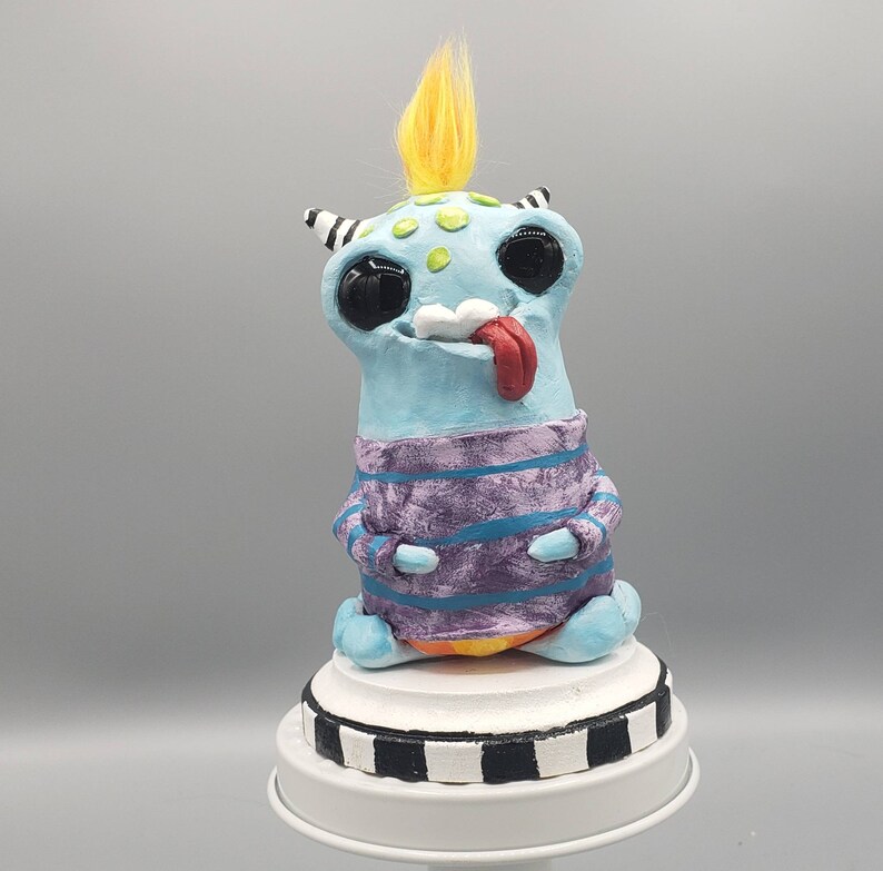 Mega Derp Monster Sculpture Air Dry Clay Art Toy Art Doll - Etsy