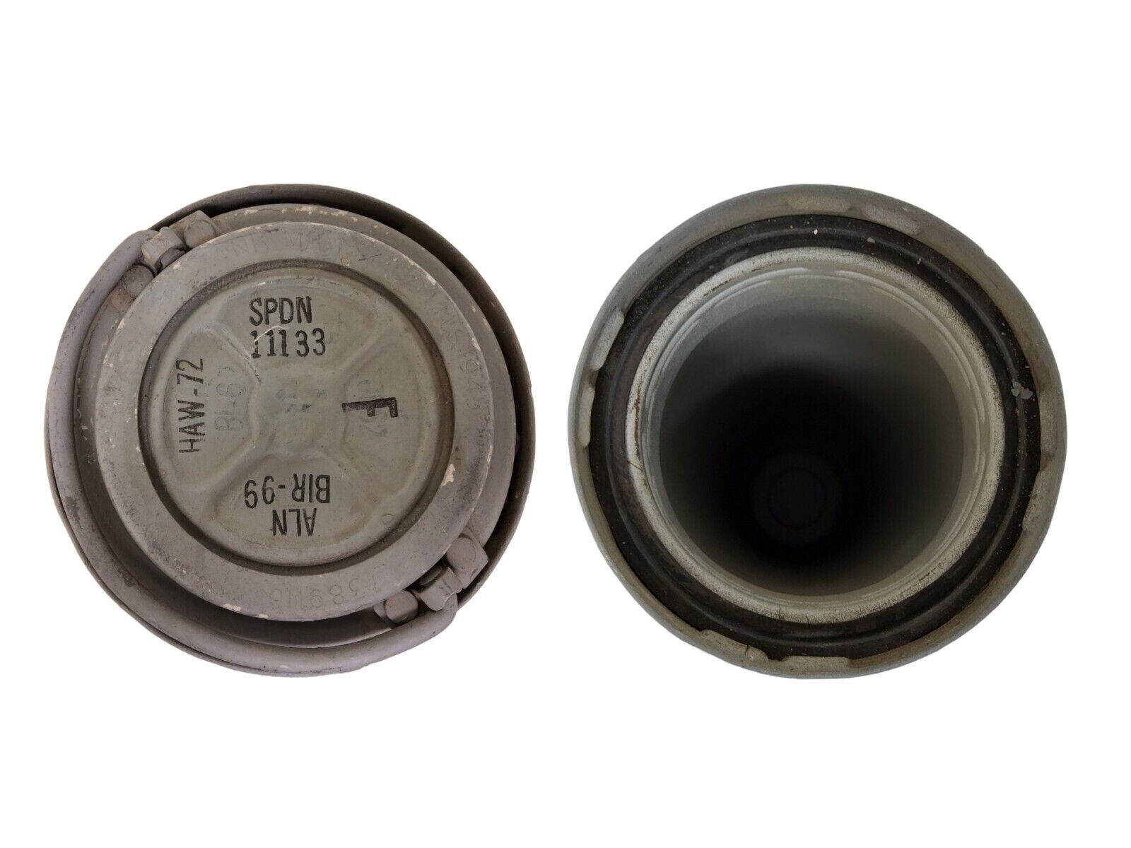 U.S. Navy WWII 5"/38cal Cartridge Container That Held the Propellant ...