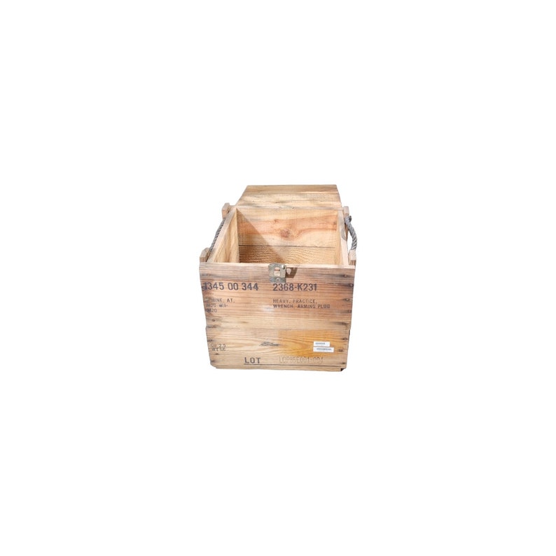Wooden Military Crate Storage Box for Three M20 Anti-tank Practice ...