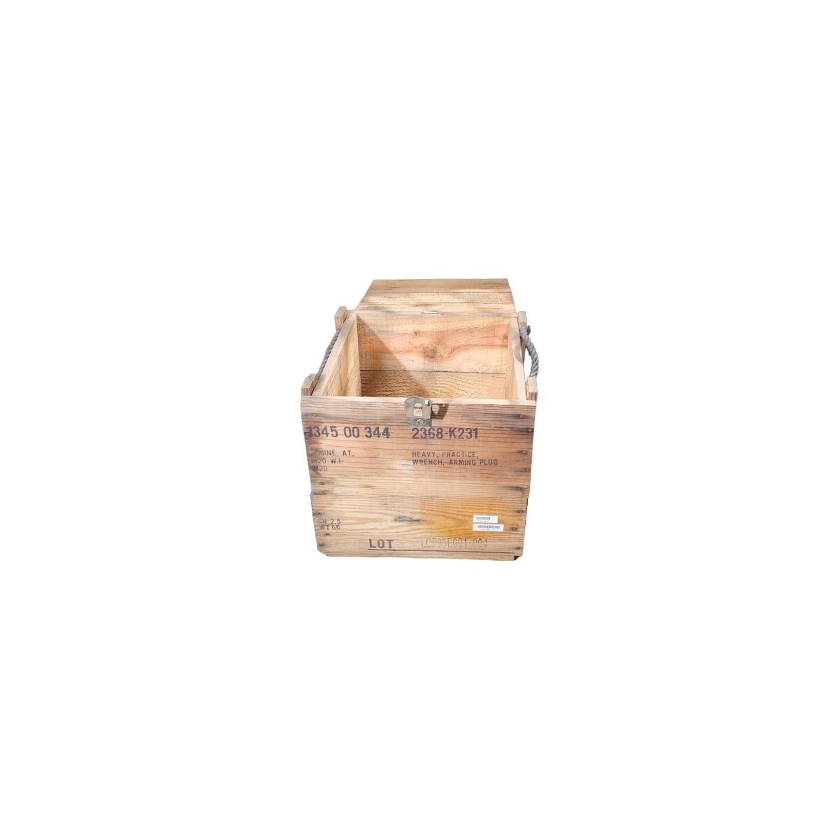 Wooden Military Crate Storage Box for Three M20 Anti-tank Practice ...