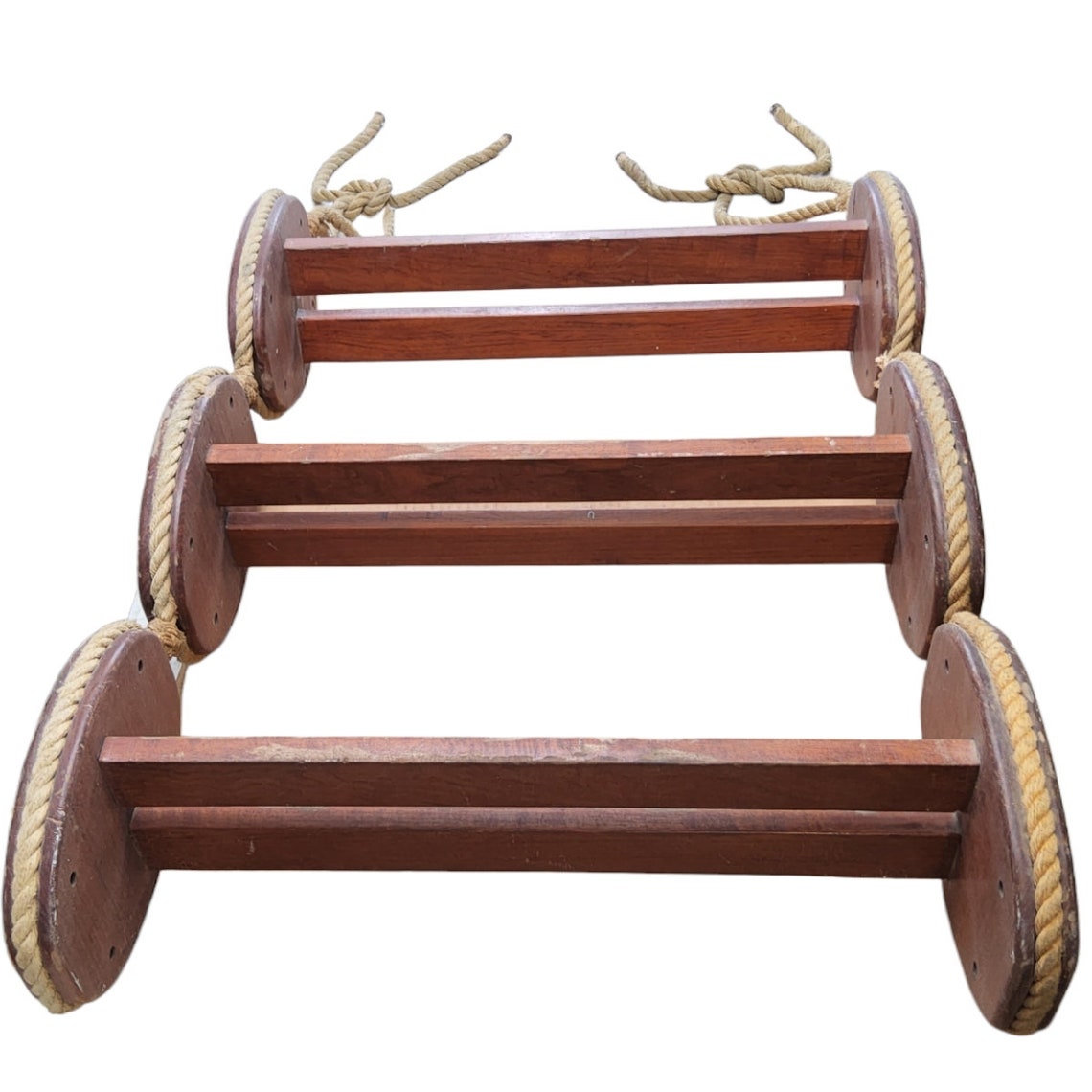 Antique Vintage Nautical Original Jacobs Ladder Section - Maritime ...