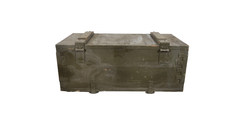 Cold War Era Czech RPG SK-75 Wooden Crate Ammo Box for Recoilless Anti ...