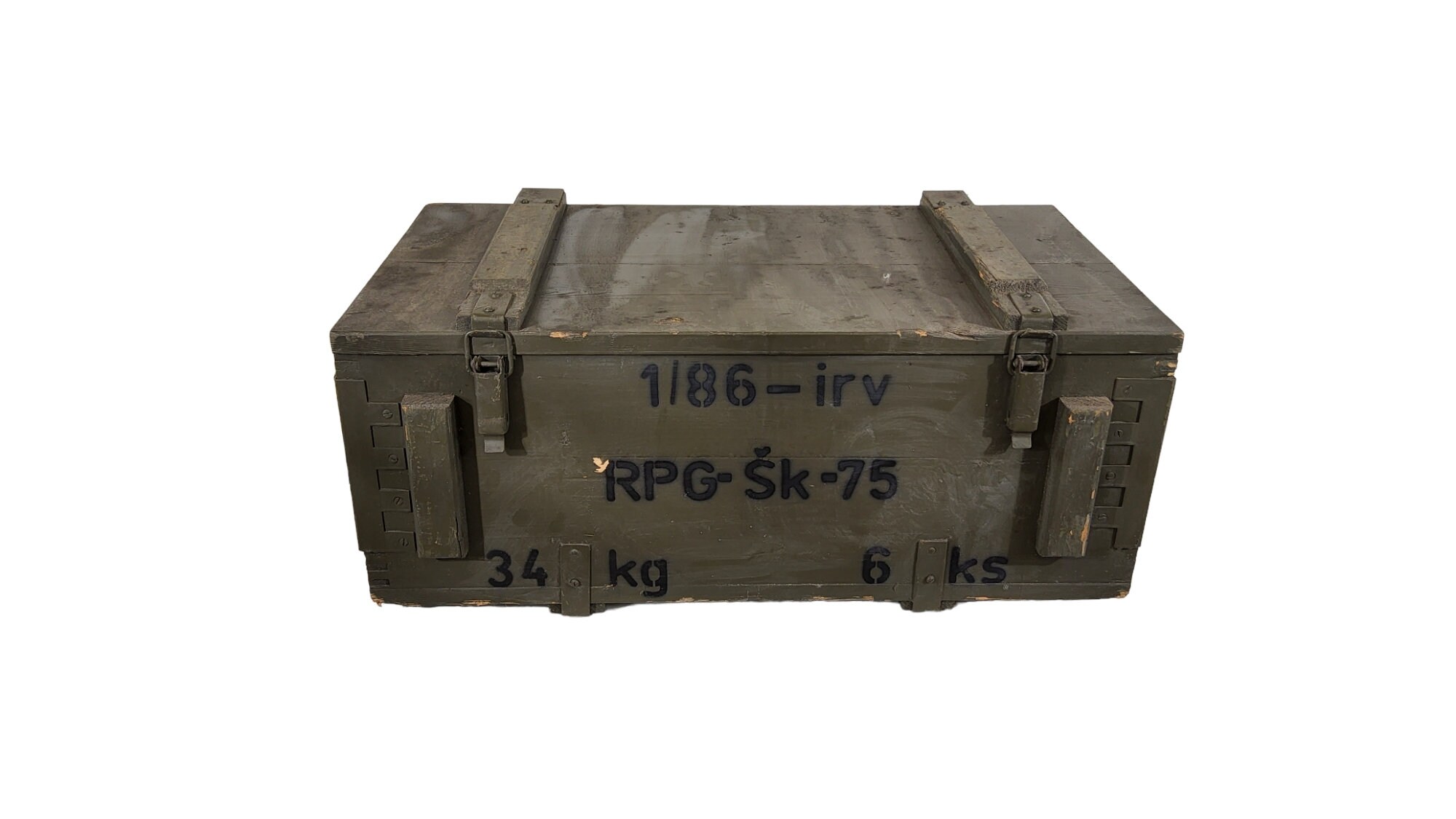 Cold War Era Czech RPG SK-75 Wooden Crate Ammo Box for Recoilless Anti-tank Launcher - Etsy