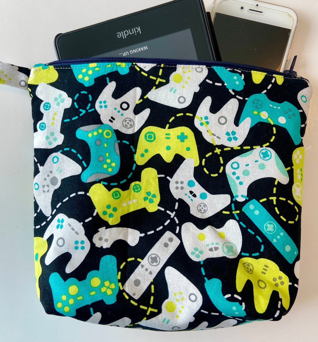 Handmade. Zipper Pouch. Game Controller - Great Way to Keep All Those ...