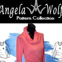 Angel Bootcut Jean AW4200 Angela Wolf Sewing Pattern Collection - Etsy