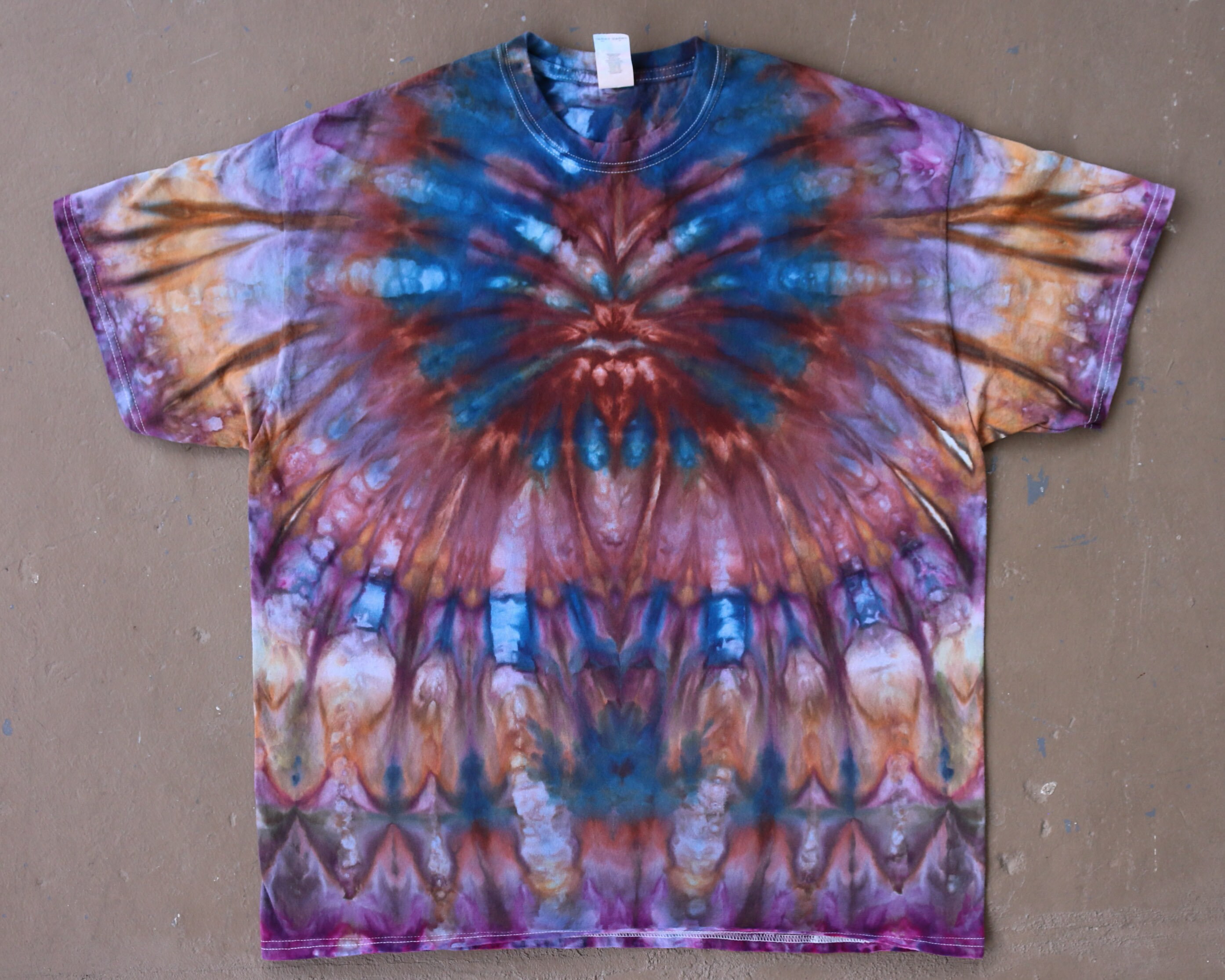 Tie Dye Shirt | Extra Large, Psychedelic Clothing, Trippy Shirt, 60s ...