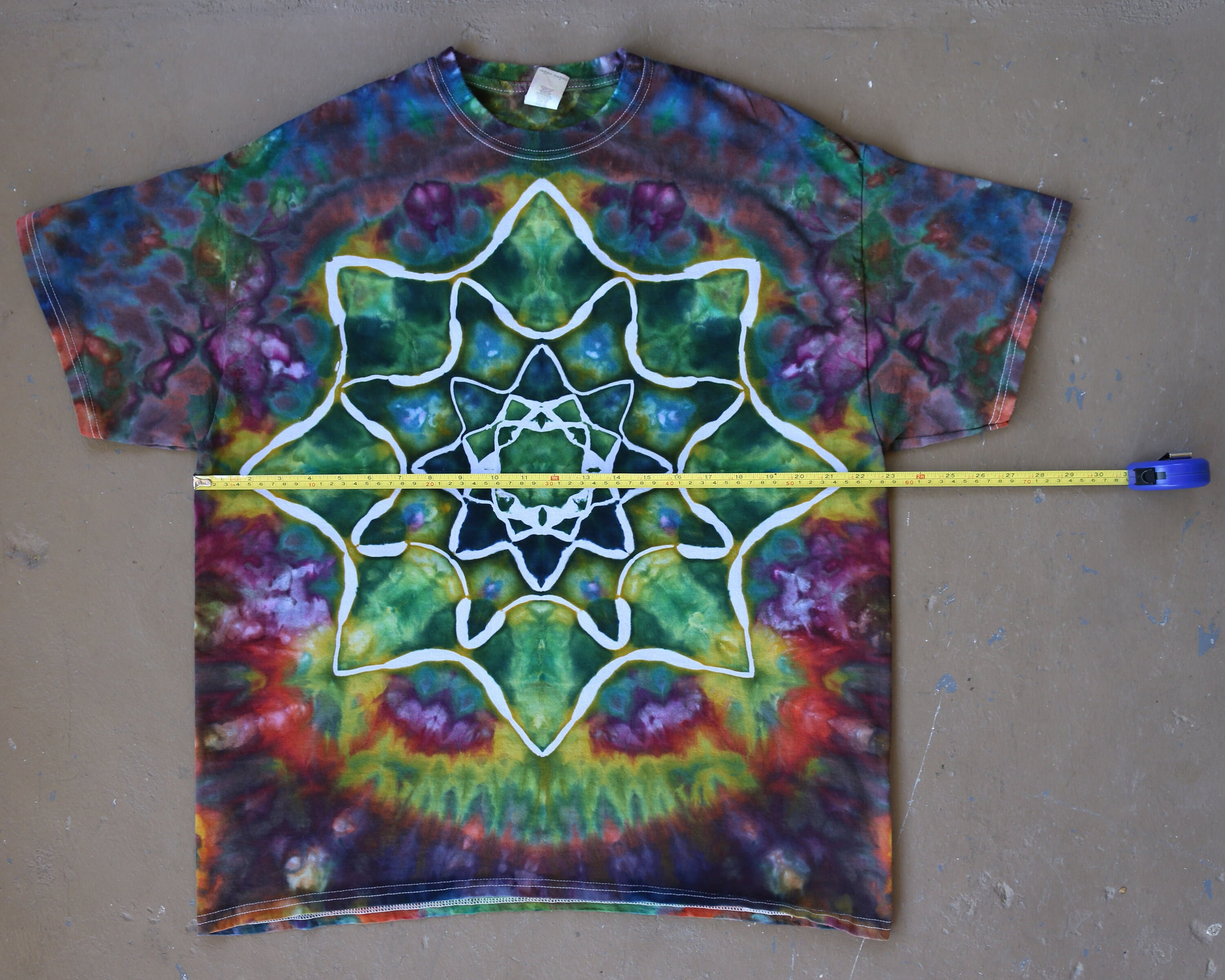 Tie Dye Shirt | Extra Large, Psychedelic Clothing, Trippy Shirt ...