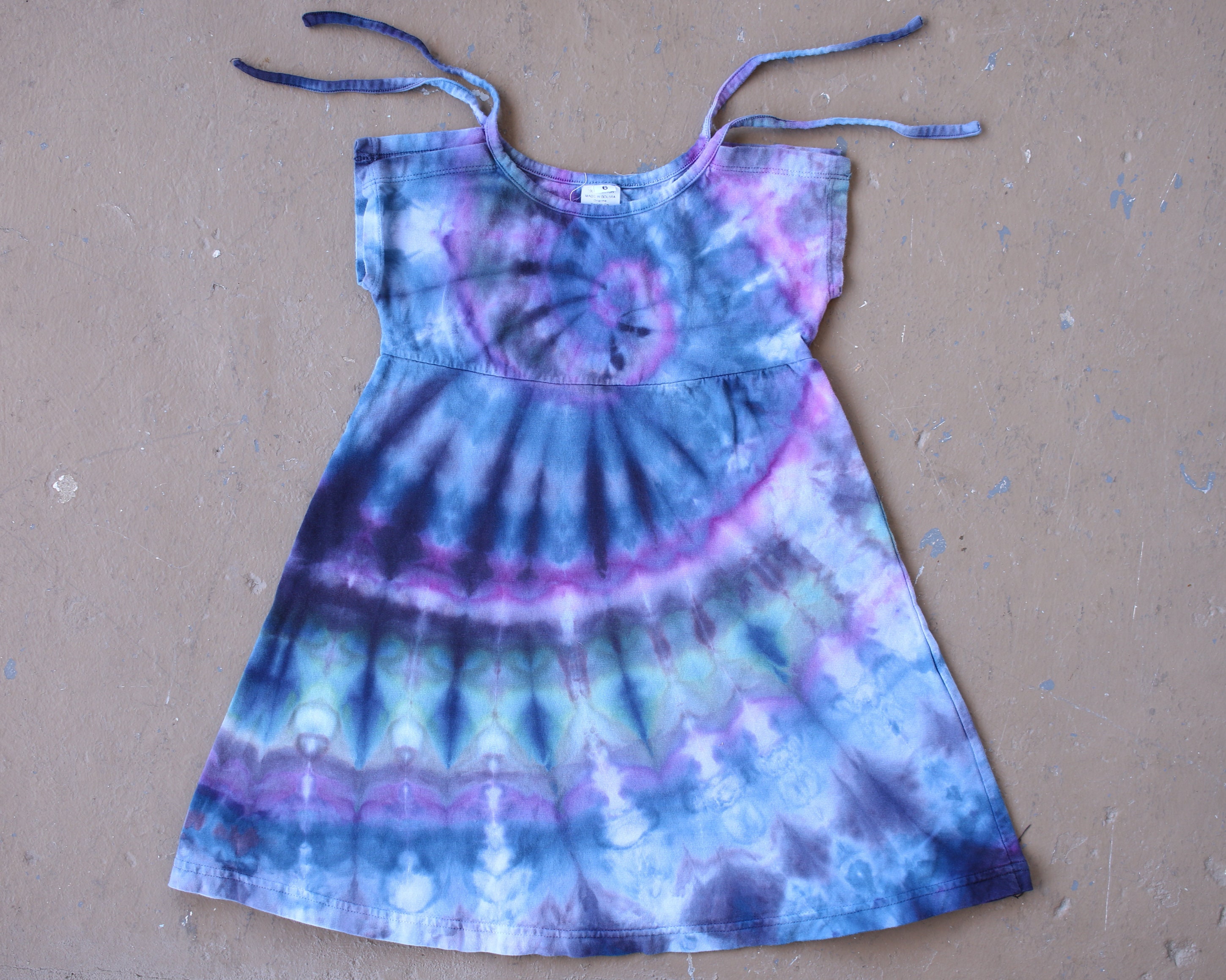 Tie Dye Dress Girls Size 6