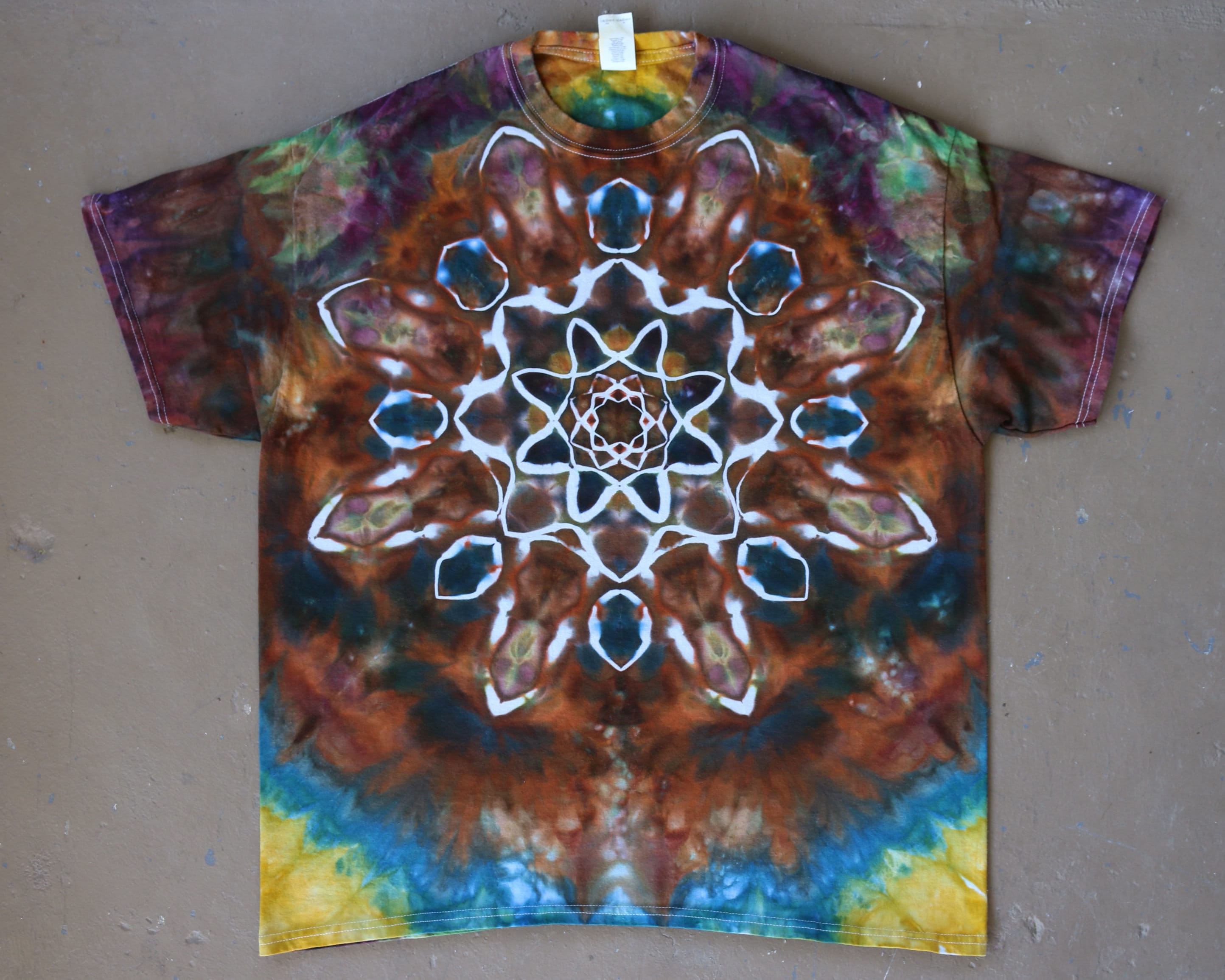 Tie Dye Shirt | Extra Large, Psychedelic Clothing, Trippy Shirt ...