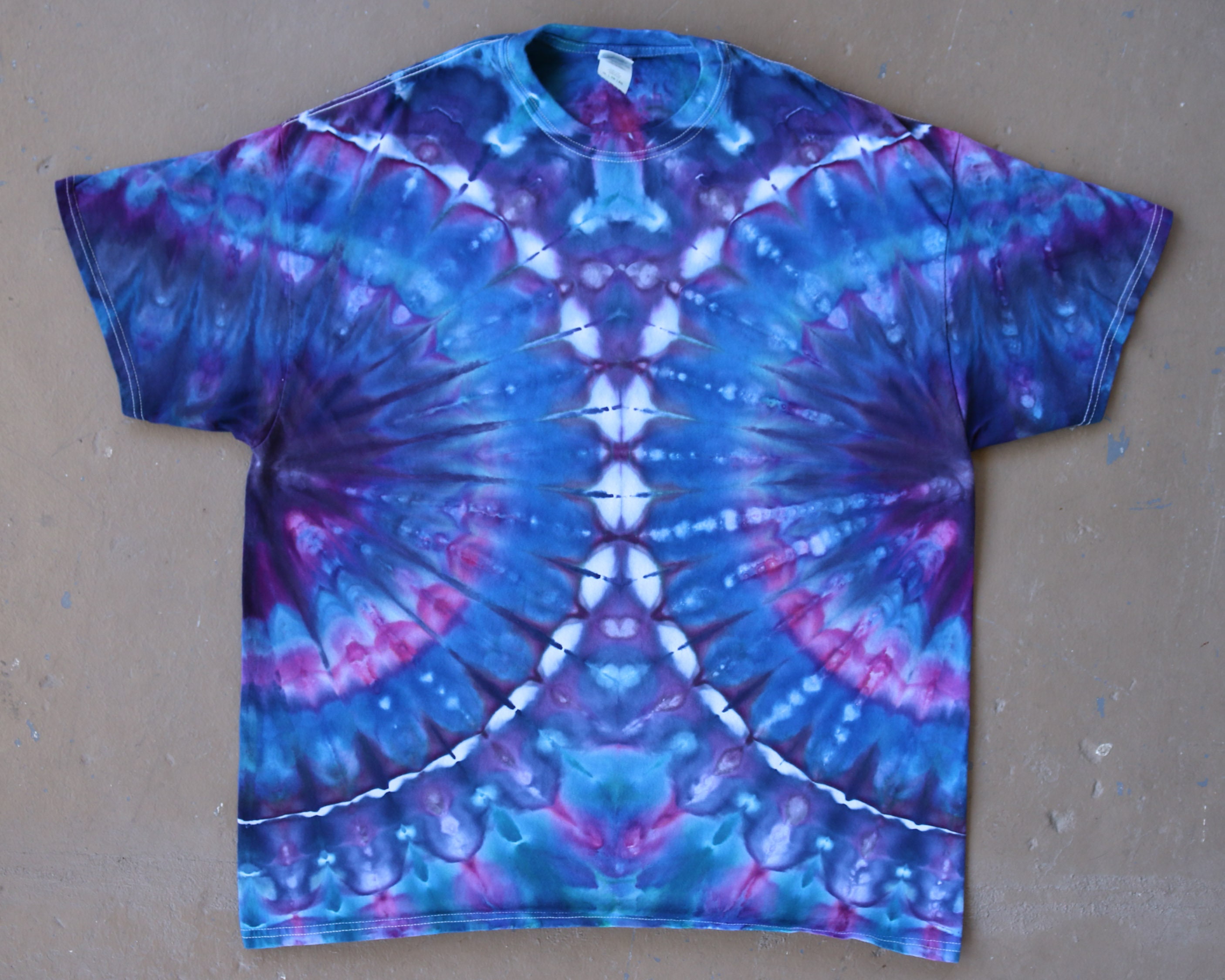 Tie Dye Shirt | Extra Large, Psychedelic Clothing, Trippy Shirt, 60s ...