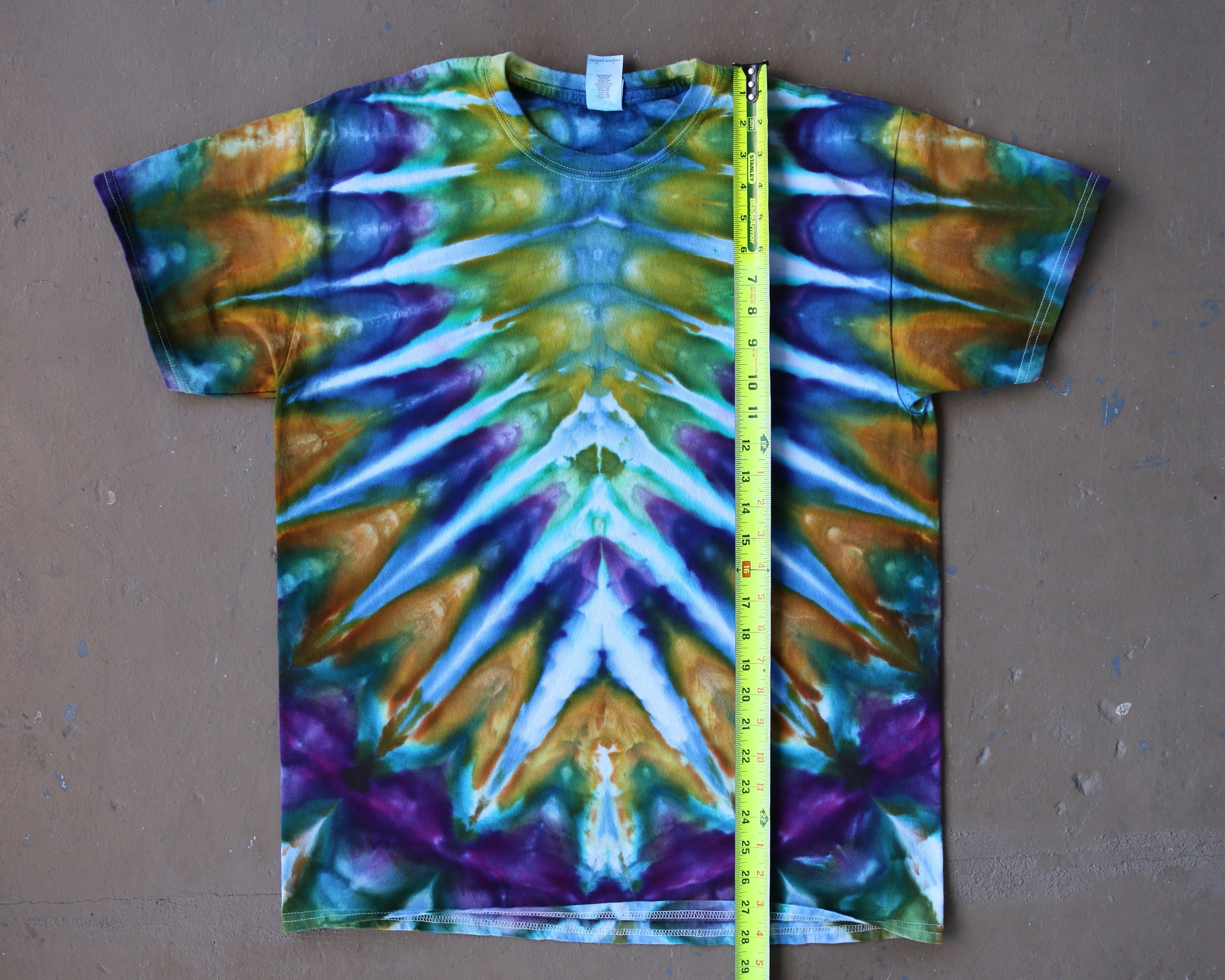 Tie Dye Shirt | Large, Psychedelic Clothing, Trippy Shirt, 60s hippie ...