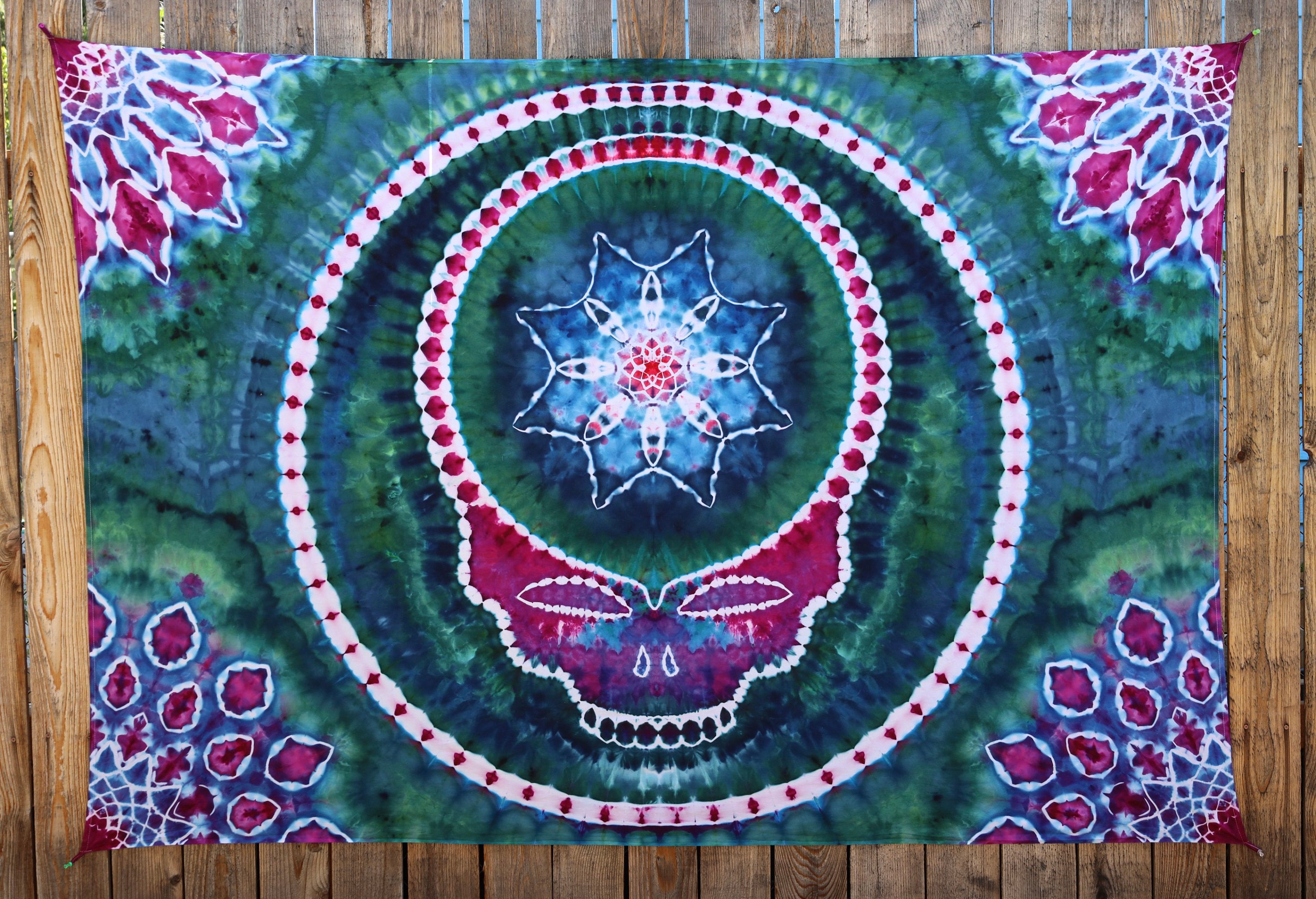 Large Tie Dye Tapestry 58” X 85”