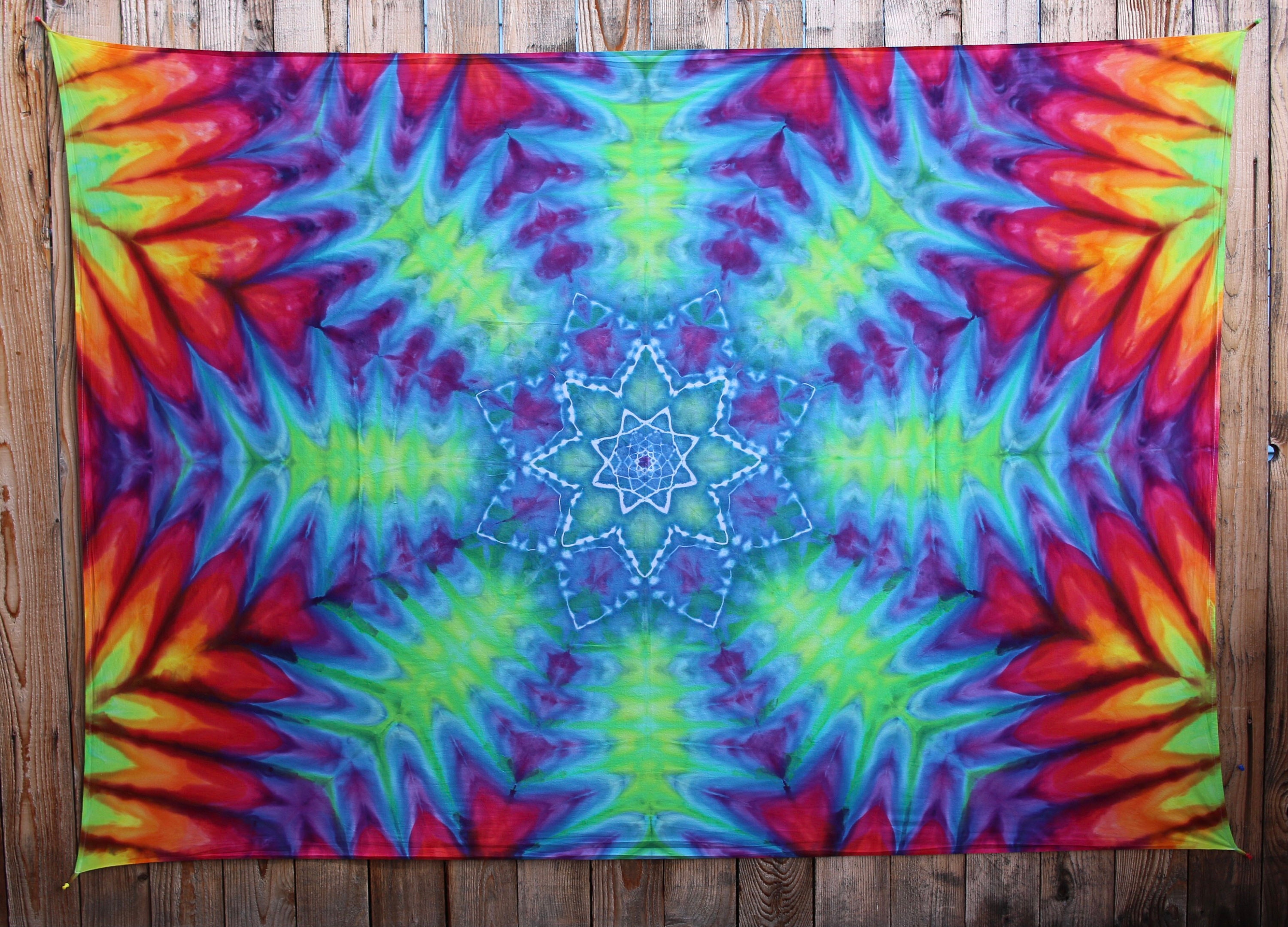 Large Tie Dye Tapestry