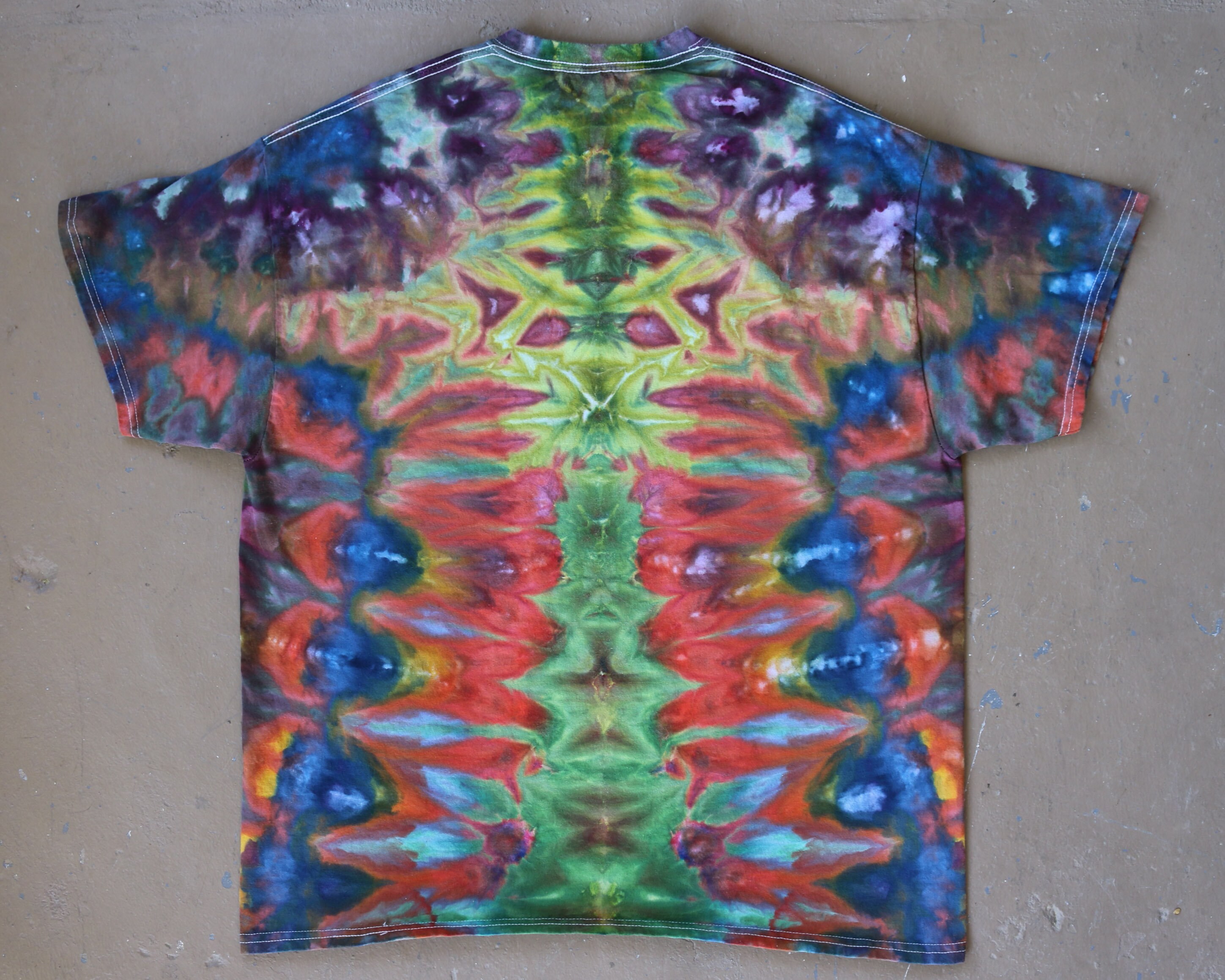 Tie Dye Shirt | Extra Large, Psychedelic Clothing, Trippy Shirt ...