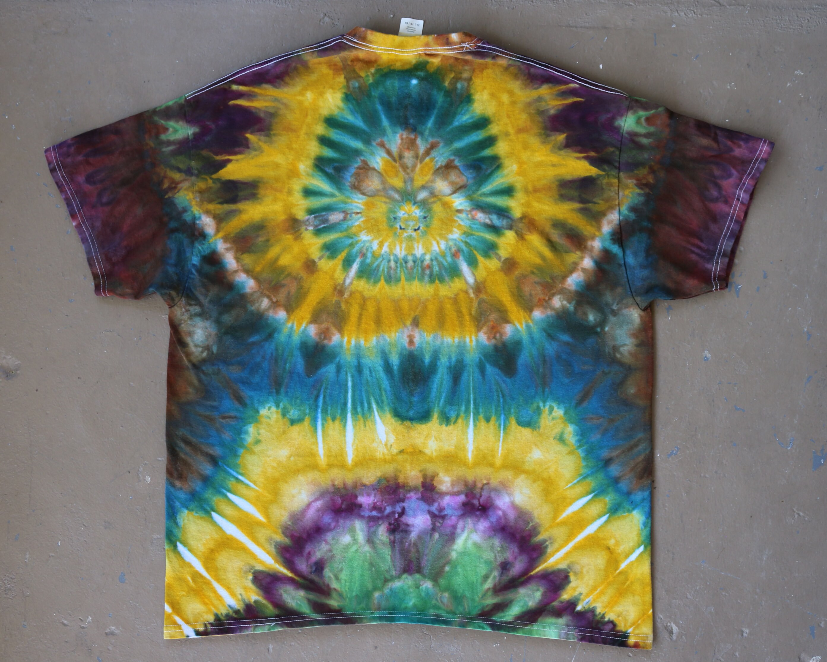 Tie Dye Shirt | Extra Large, Psychedelic Clothing, Trippy Shirt ...