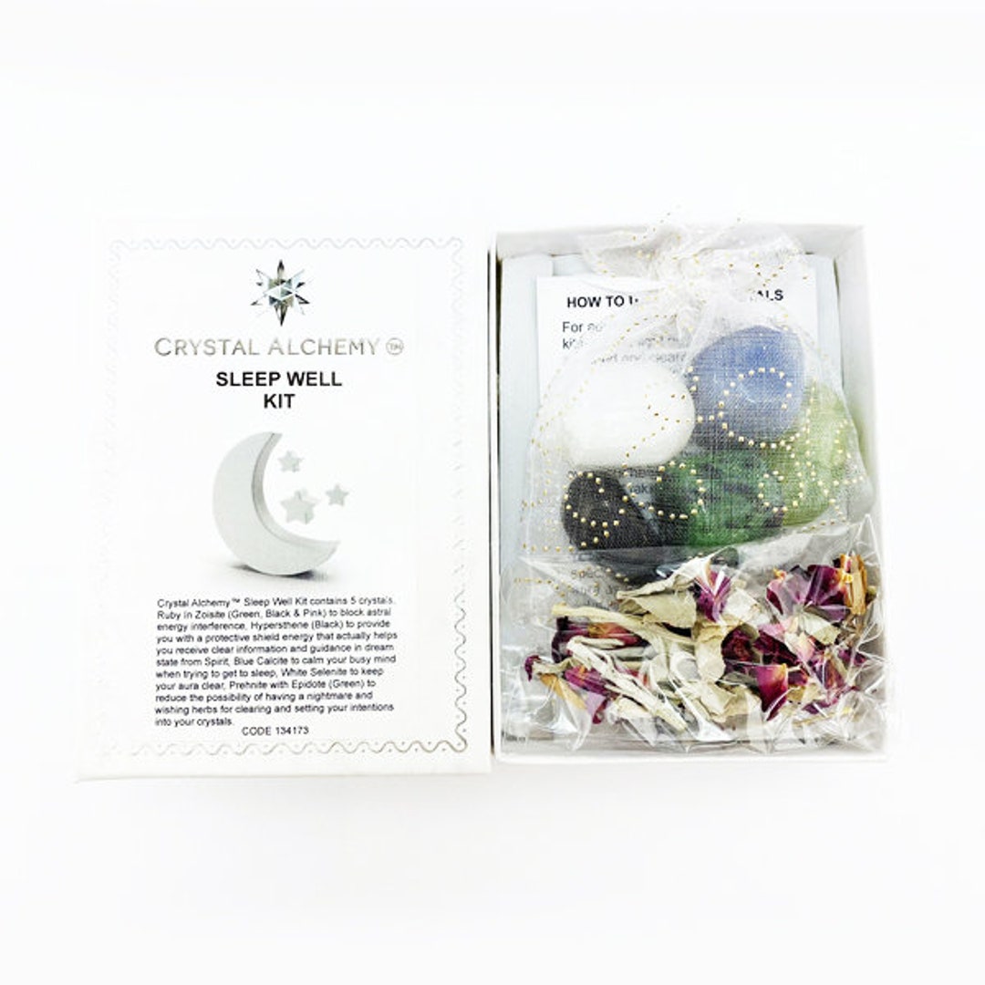Crystal Alchemy Sleep Well Kit - Etsy