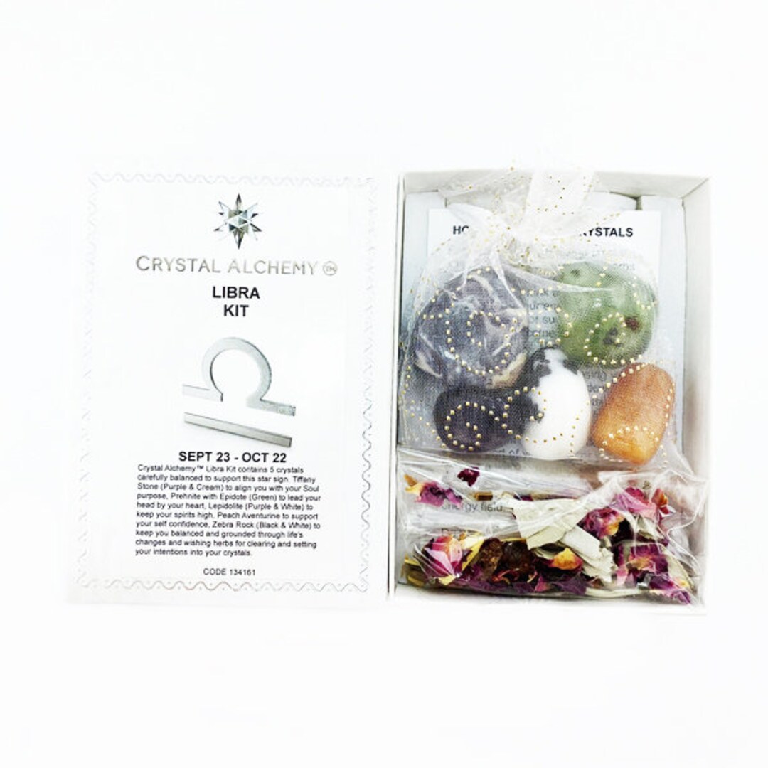 Crystal Alchemy - Libra Kit (5 Crystals) - Etsy