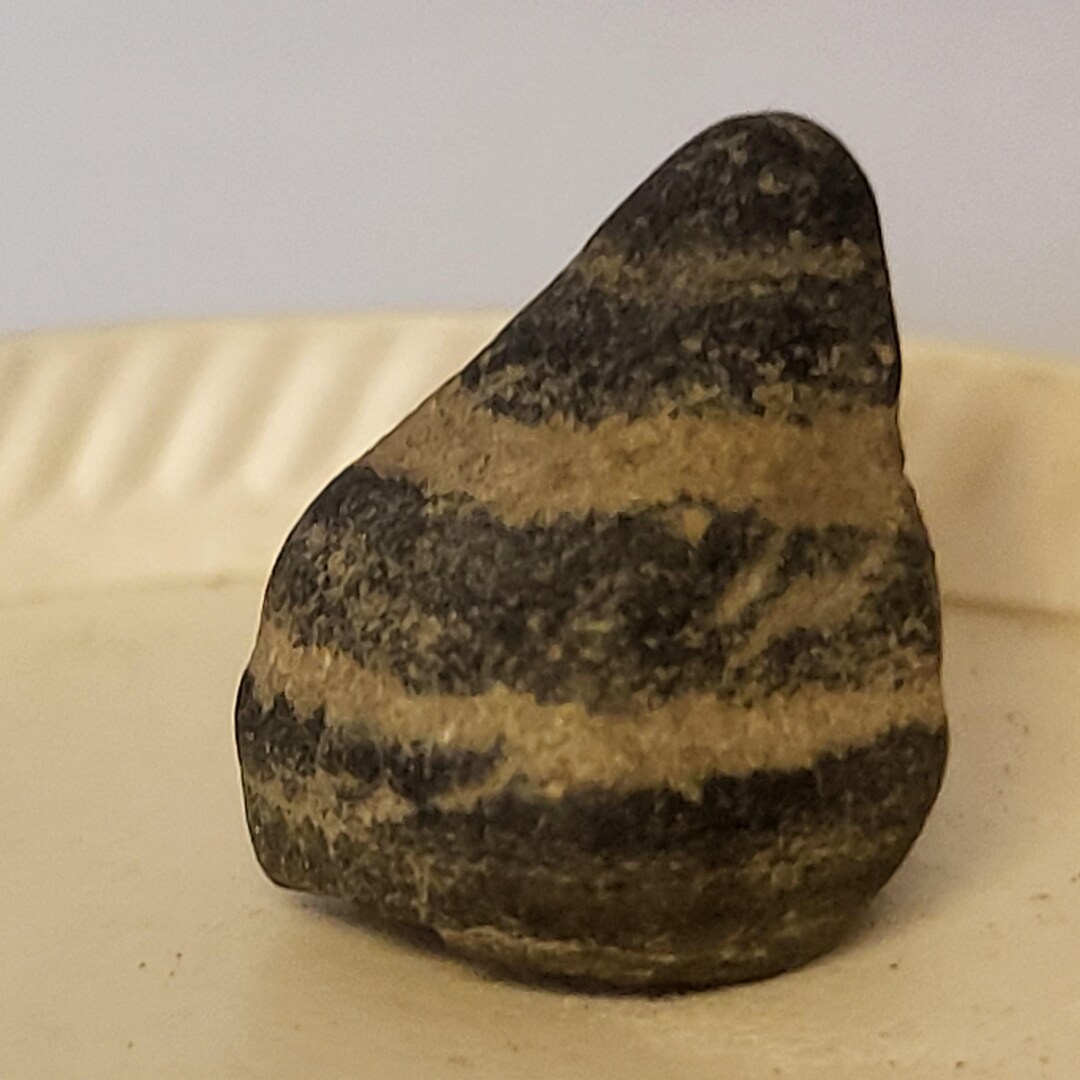 Pyramid of River Rock With Sandstone Sedimentary Layers. - Etsy