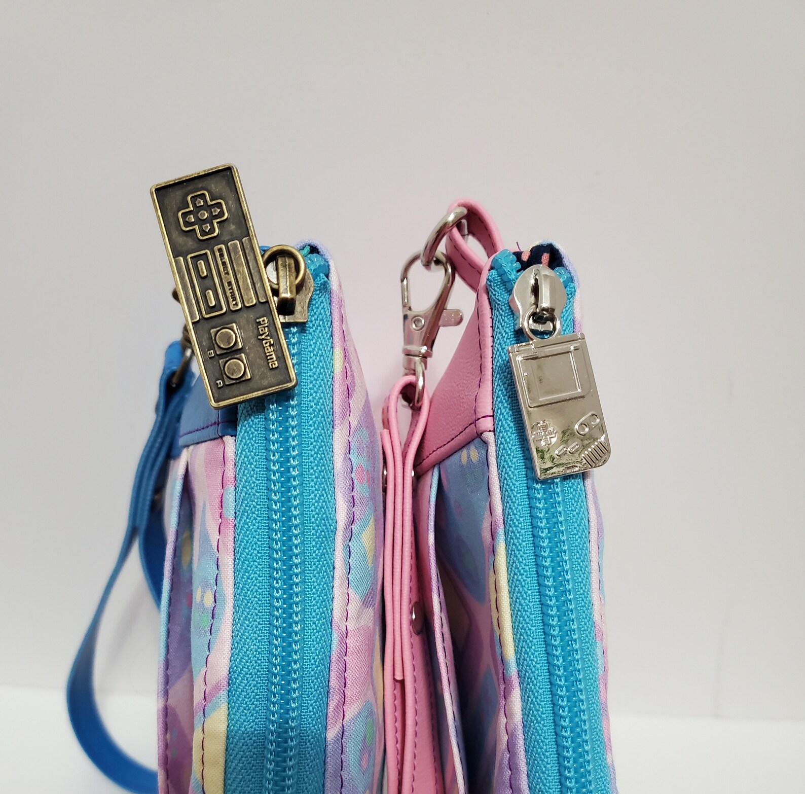 Pastel Kawaii Gamer Video Game Lined Zipper Wristlet Pouch - Etsy