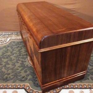 Restored 1940's Waterfall Cedar Chest by Dillingham - Etsy