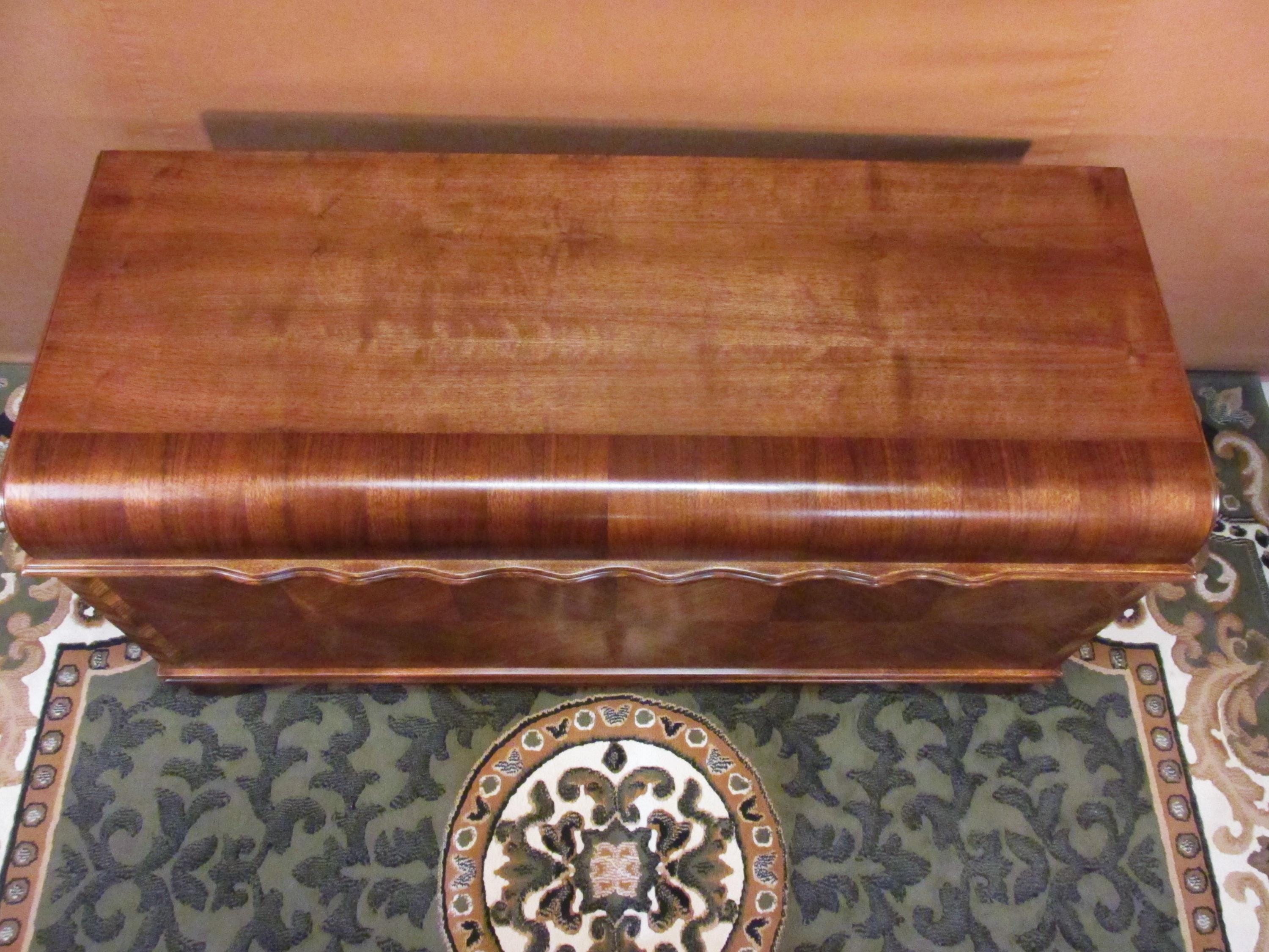 Restored 1940's Waterfall Cedar Chest by Dillingham - Etsy