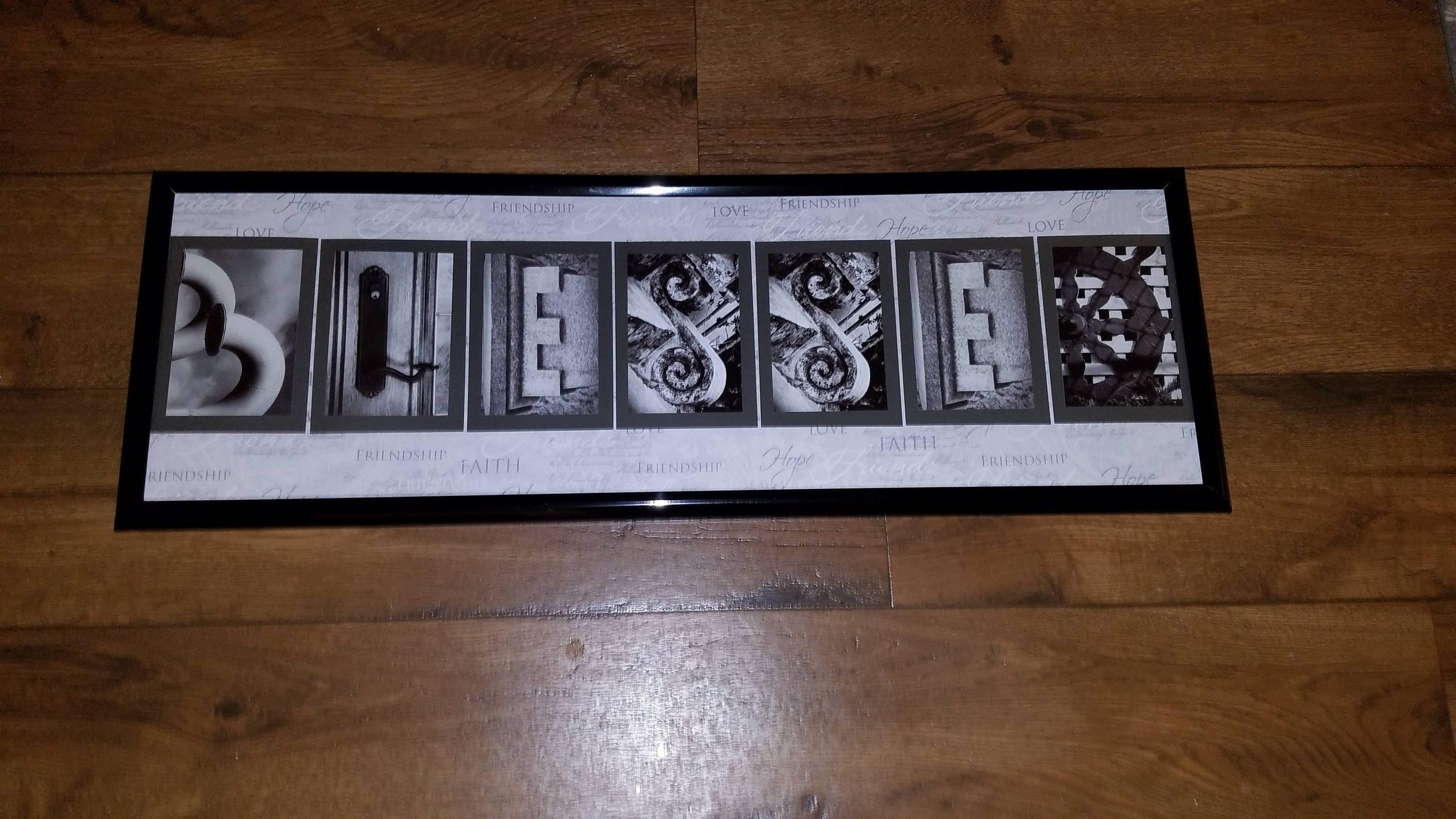 Letter Art Frame - Etsy