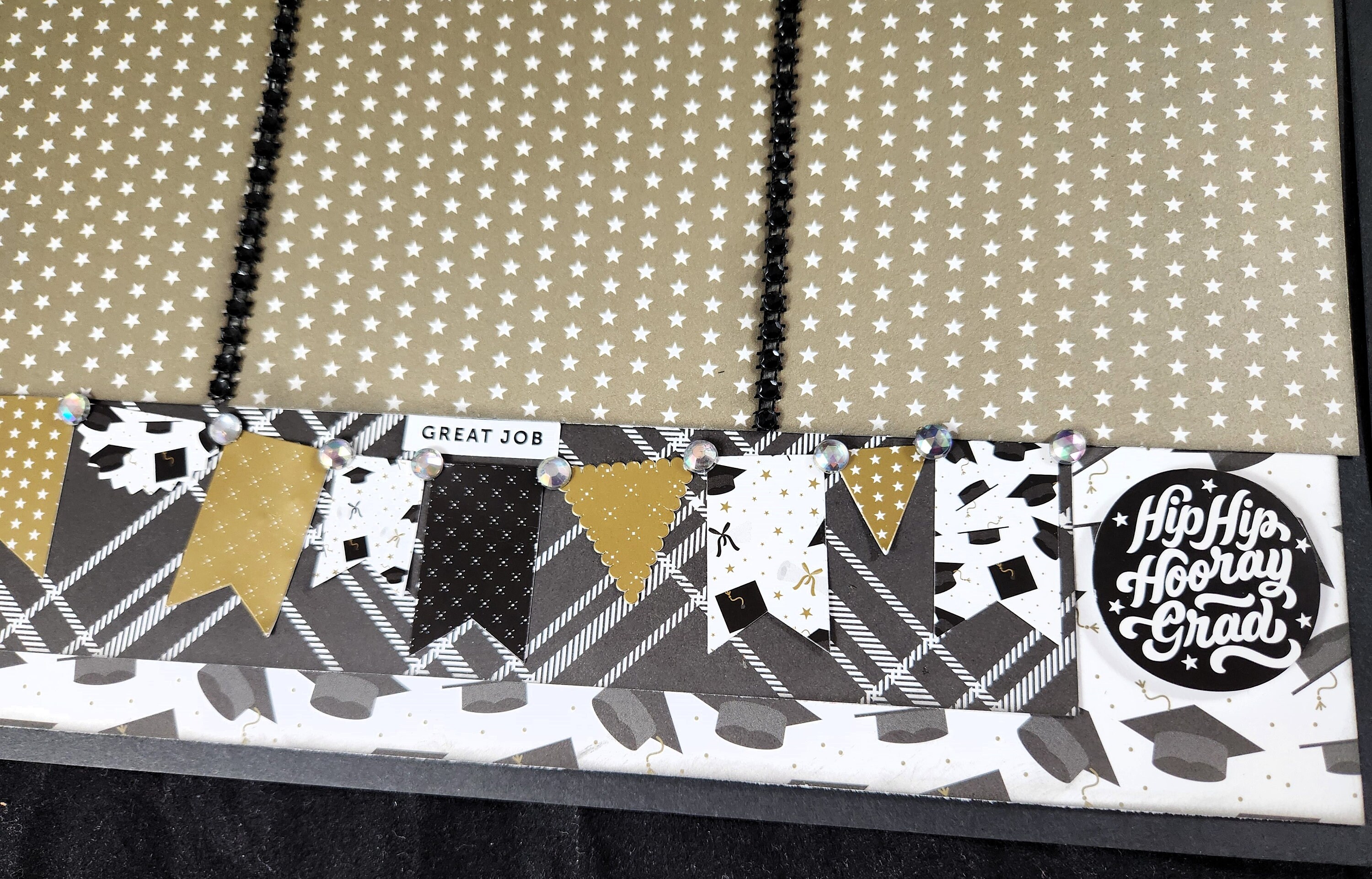 12X12 Graduation Scrapbook Page Kit, Graduation Premade Scrapbook ...