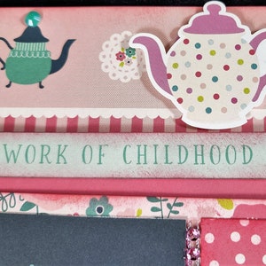 12X12 Girl Scrapbook Page Kit, Girls Premade Scrapbook Page, Girls ...