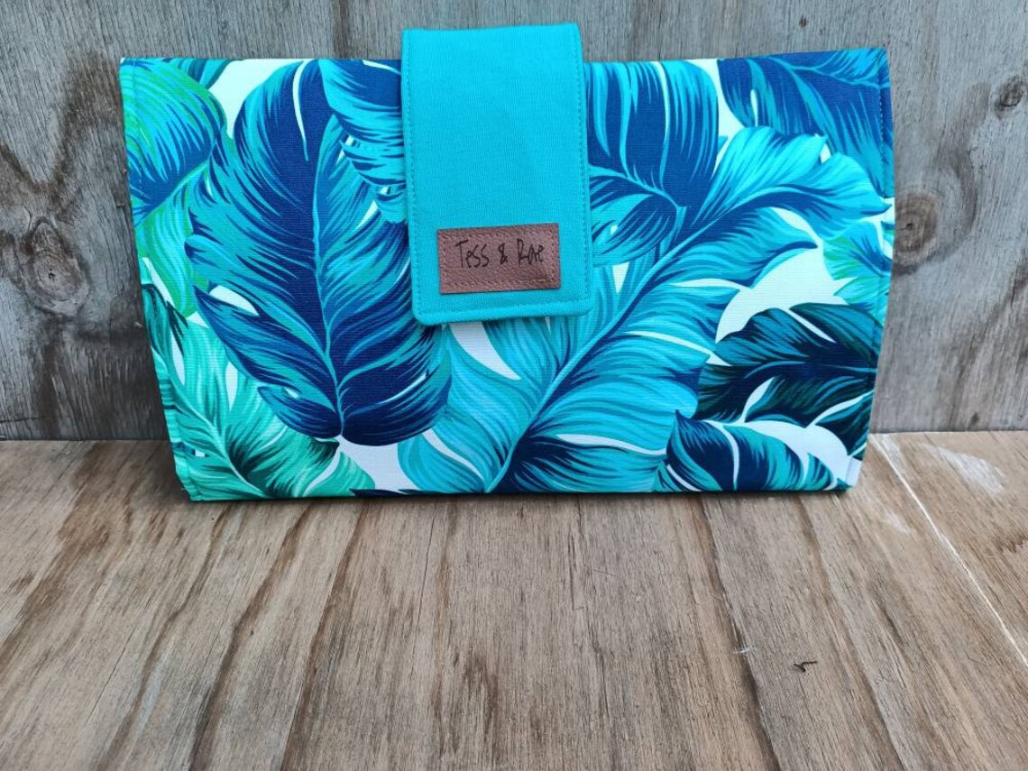 Baby Change Mat/ Clutch Tess & Rae Laminate/ Cotton Fold - Etsy