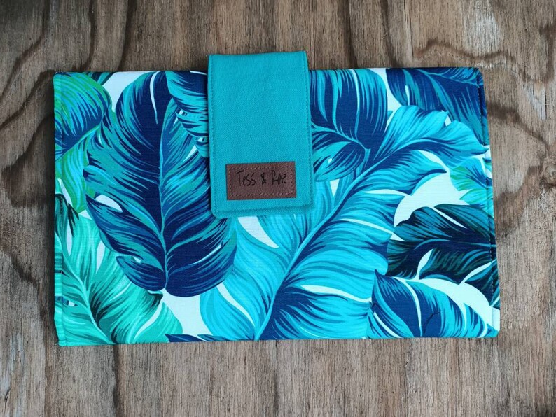 Baby Change Mat/ Clutch Tess & Rae Laminate/ Cotton Fold - Etsy