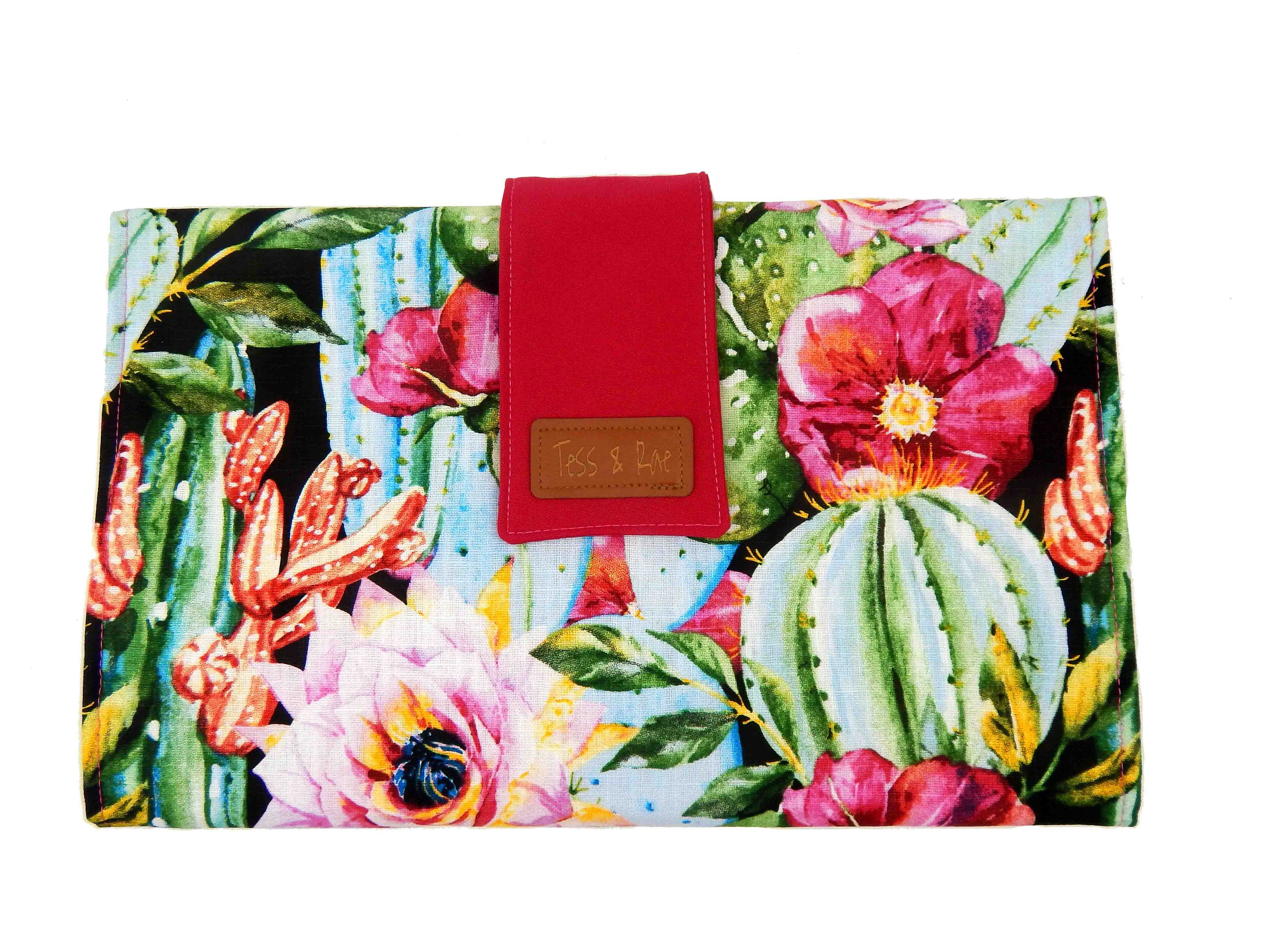 Baby Change Mat/ Clutch, Tess & Rae, Laminate/ Cotton, Fold Out ...