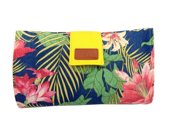 Baby Change Mat/ Clutch Tess & Rae Laminate/ Cotton Fold | Etsy