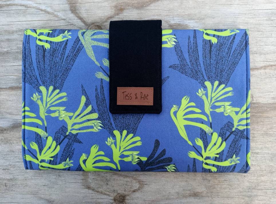 Baby Change Mat/ Clutch, Tess & Rae, Laminate/ Cotton, Fold Out ...