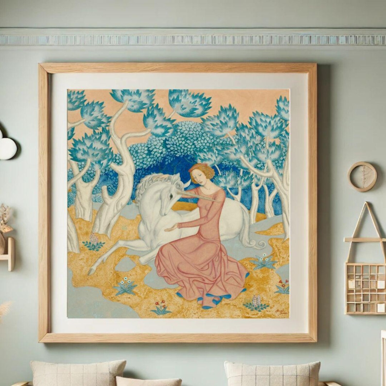 Edmund Dulac Fairy Tale Illustration Wall Art Print, Vintage Fairytale ...