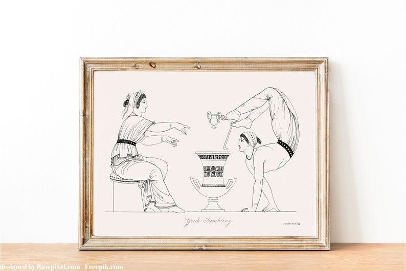 Ancient Greek Art Gallery Set of 18, Ancient Greece Art Prints, Digital ...