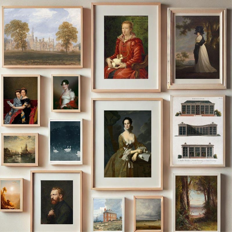 Antique Manor House Prints - Etsy