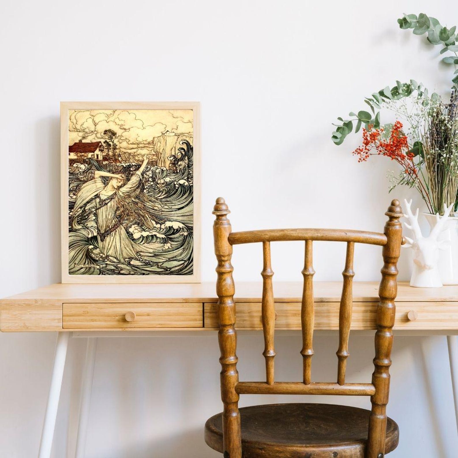 Arthur Rackham Art Prints, Vintage Fairy Tale Illustrations Set ...