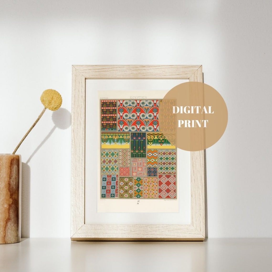 Ancient Egyptian Wall Art Set of 5 Ancient Egypt Prints - Etsy
