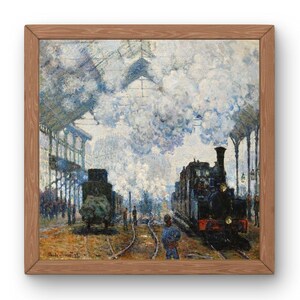Claude Monet Square Wall Art Print Set of 9, Impressionist Wall Print ...