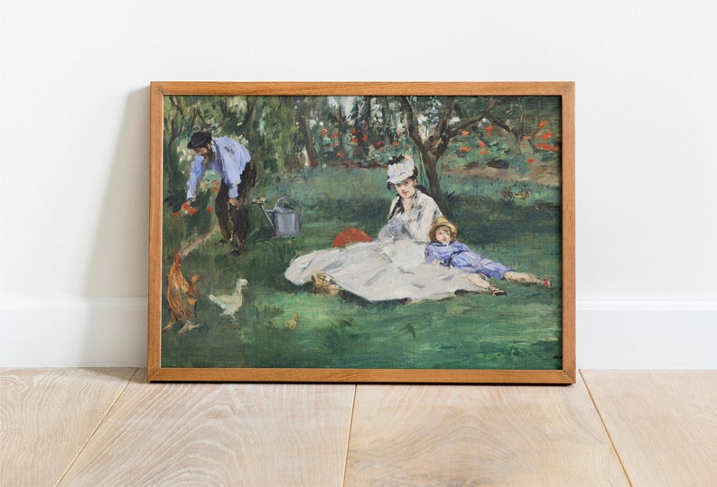 Édouard Manet Wall Art Print Set of 11, Impressionist Wall Decor ...