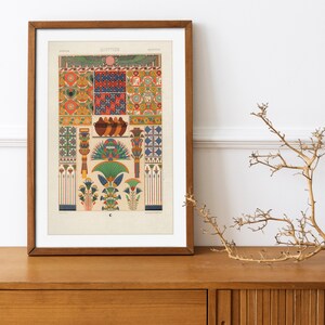Ancient Egyptian Wall Art Set of 5, Printable Hieroglyph Prints, Egypt ...
