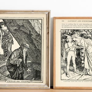 Vintage Fairy Tale Illustrations Bundle, Antique Storybook Prints ...