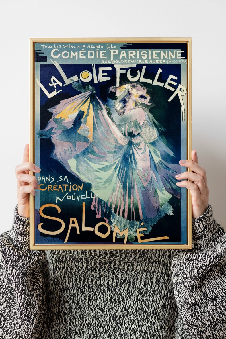 Vintage French Poster Gallery Wall Art Set of 9, Digital Prints ...