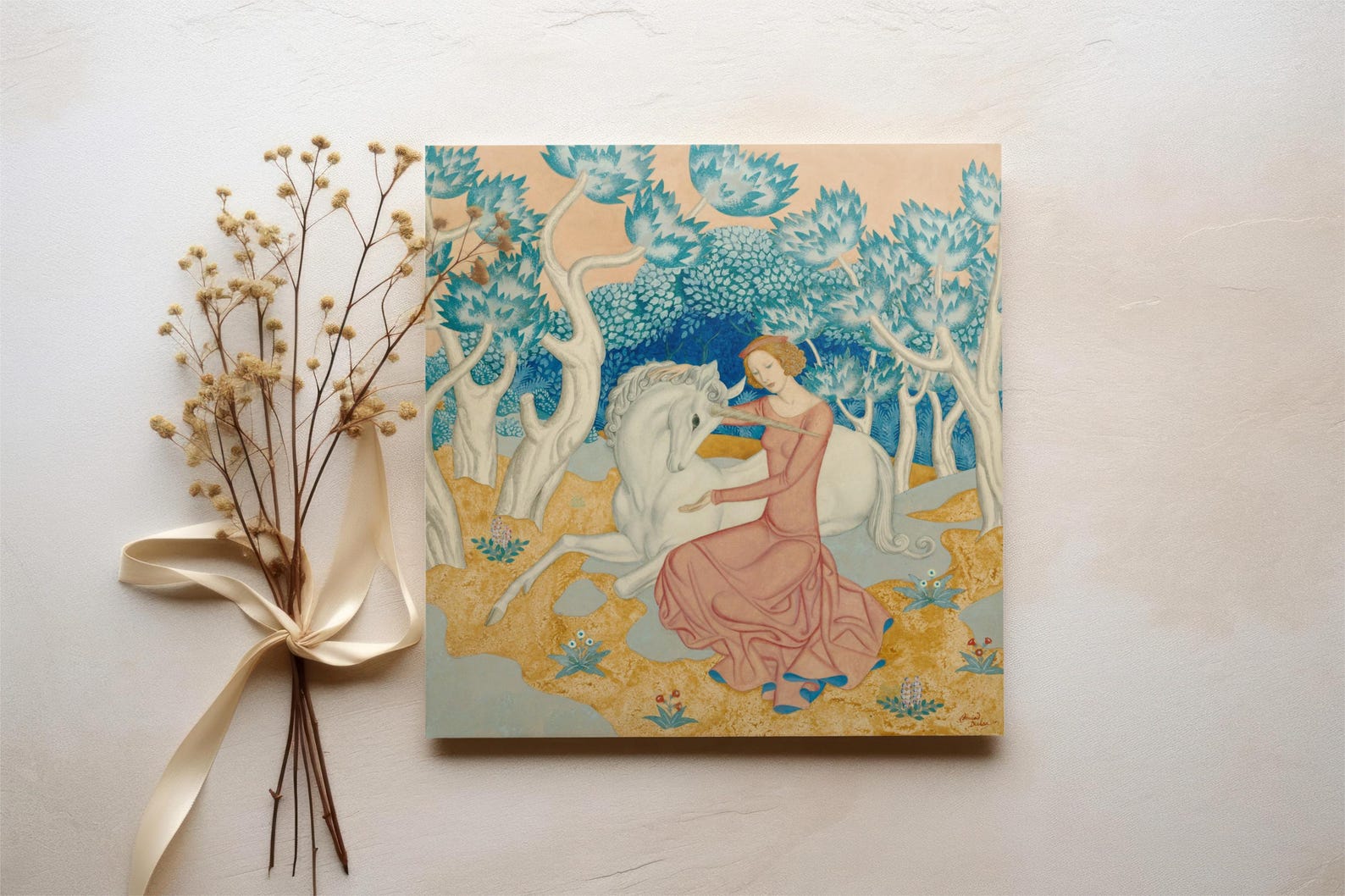 Edmund Dulac Fairy Tale Illustration Wall Art Print, Vintage Fairytale ...