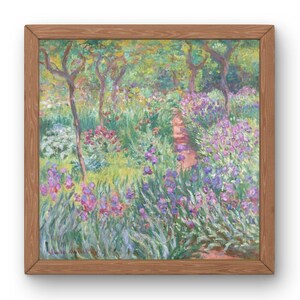 Claude Monet Square Wall Art Print Set of 9, Impressionist Wall Print ...