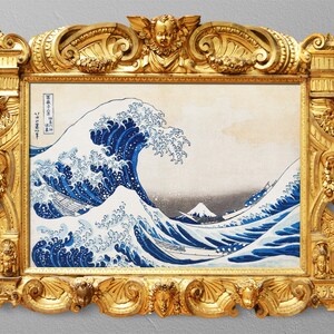 The Great Wave off Kanagawa Printable – Japanese Woodblock Art Print ...