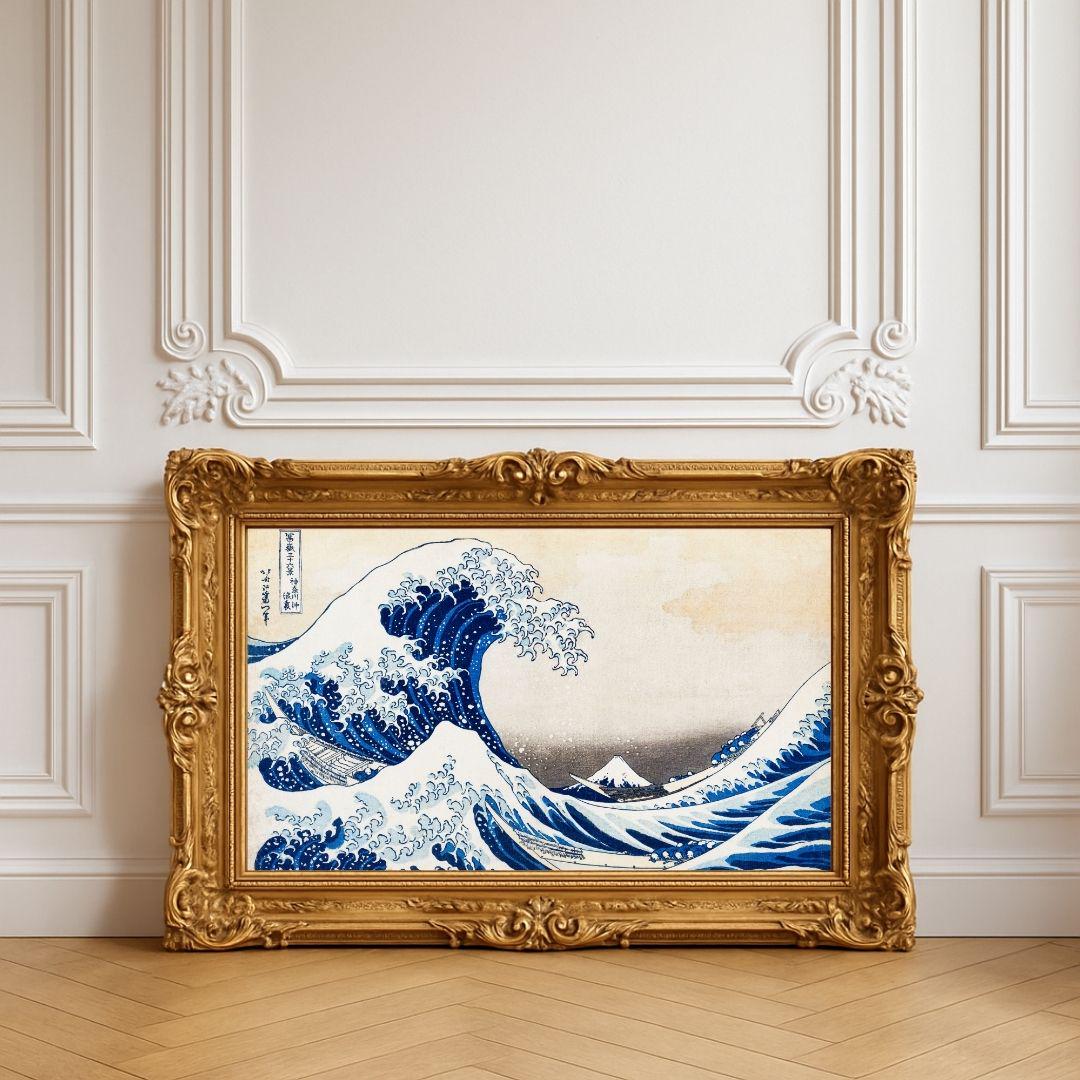 The Great Wave off Kanagawa Printable – Japanese Woodblock Art Print ...