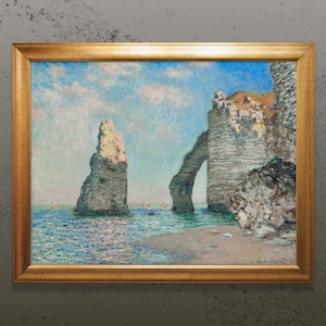 Claude Monet Wall Art Print, Impressionist Landscape Painting Wall ...