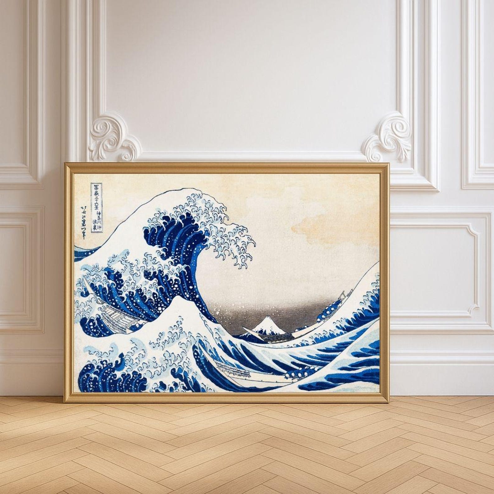 The Great Wave off Kanagawa Printable – Japanese Woodblock Art Print ...