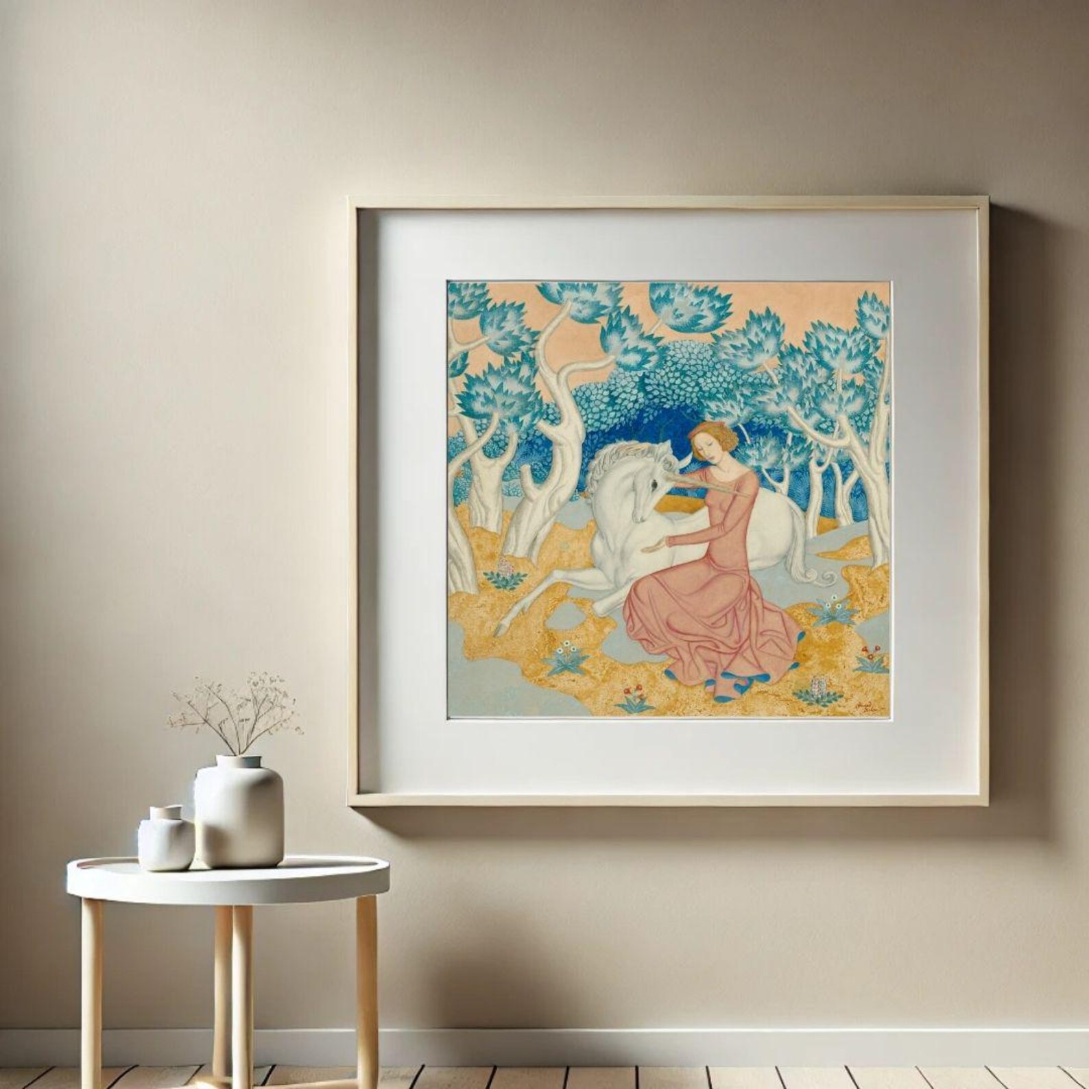 Edmund Dulac Fairy Tale Illustration Wall Art Print, Vintage Fairytale ...
